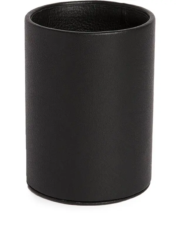 MICHAEL VERHEYDEN Leather Pen Pot - Black