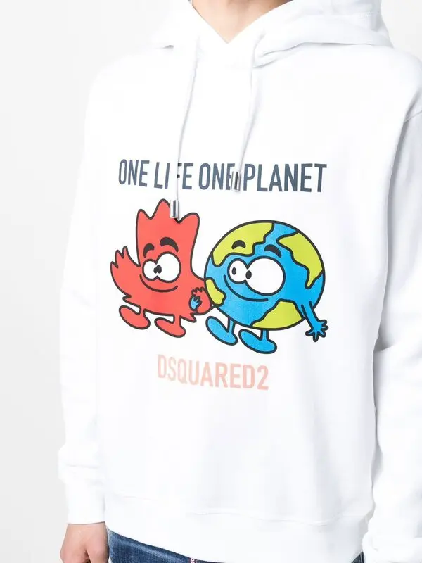 Dsquared2 Graphic-print Hoodie