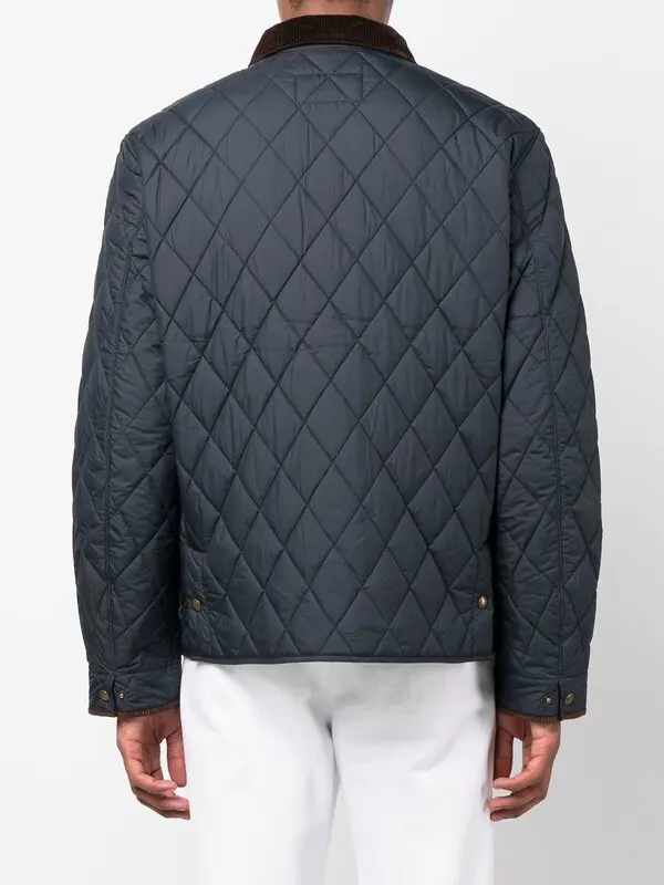 Polo Ralph Lauren Pouch-pocket Quilted Jacket - Blue