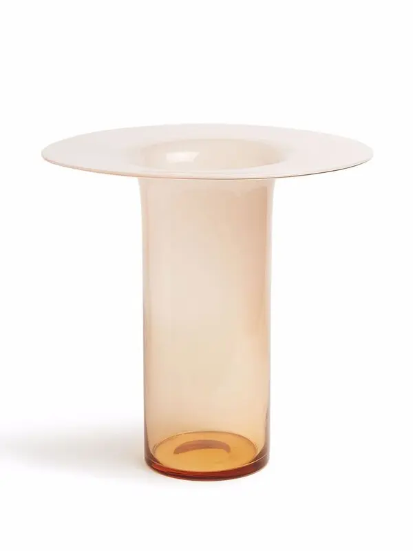 CASSINA Silvan Large Glass Vase - Pink