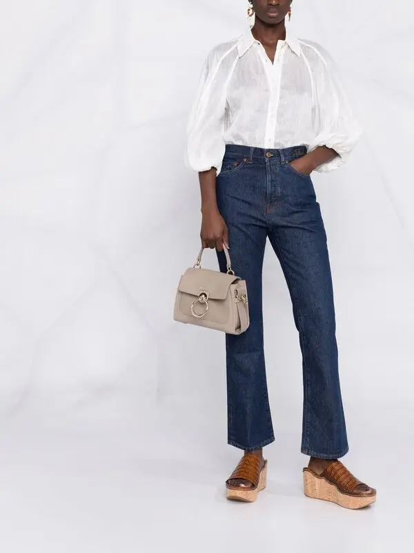 Chloé Small Tess Day Bag - Grey