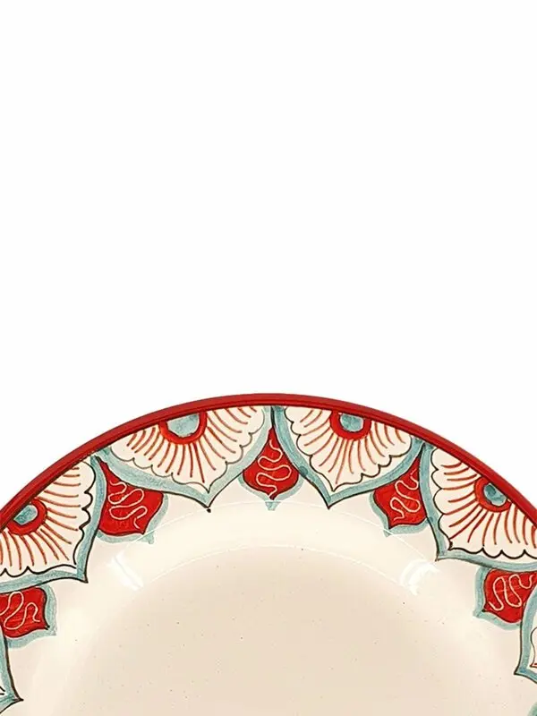 LES-OTTOMANS Peacock Dinner Plate