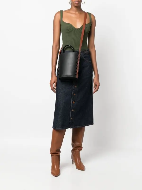 Chloé Color-block Bucket Bag