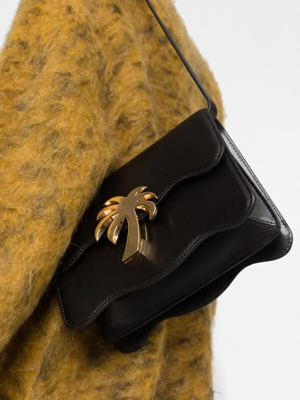 Palm Angels Palm Beach Shoulder Bag - Black