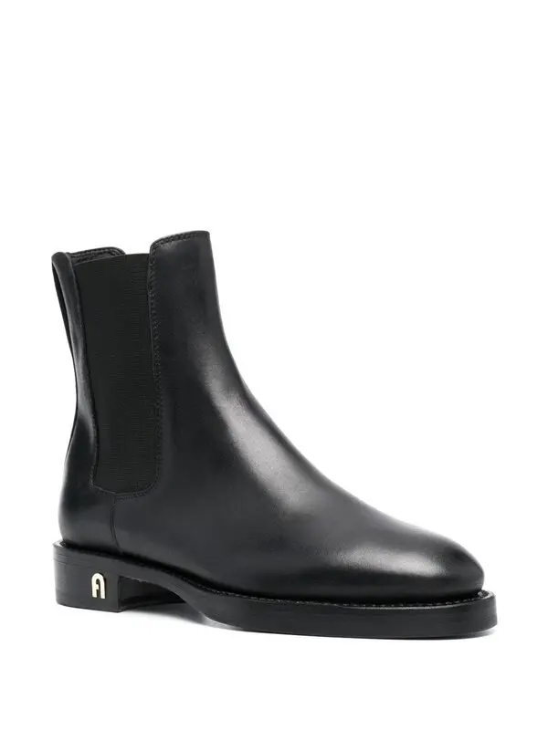 Furla Leather Ankle Boots
