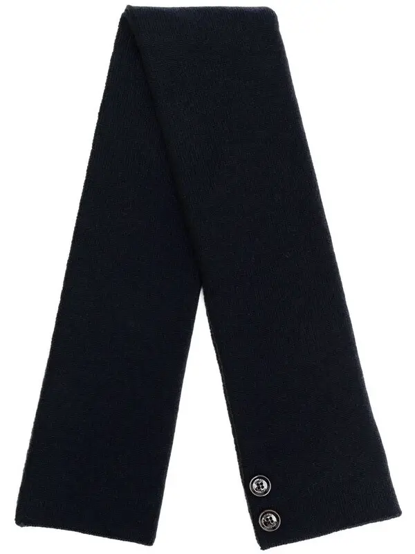 MOORER Ribbed Cashmere Scarf