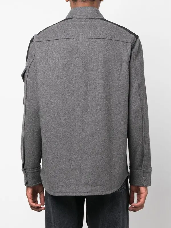 Helmut Lang Button-up Long-sleeve Shirt