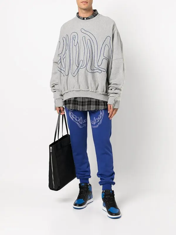 HACULLA. Embroidered Logo Sweatshirt