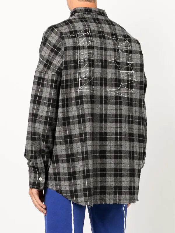 HACULLA. Slogan-print Skull Shirt - Grey