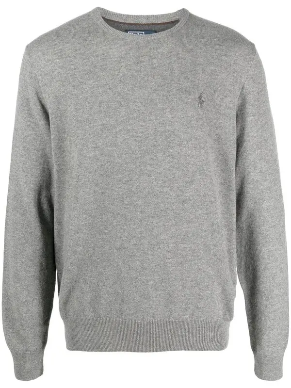 Polo Ralph Lauren Polo Pony Knit Jumper - Grey