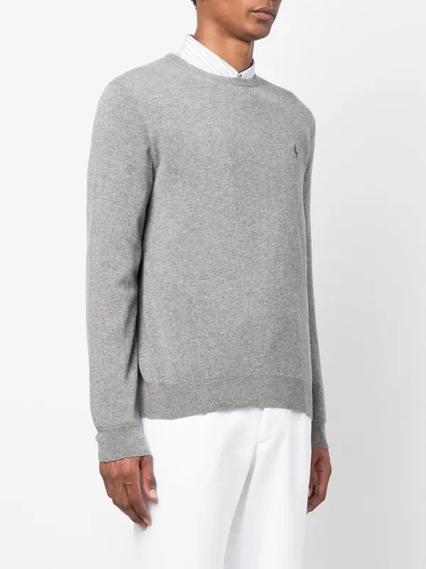 Polo Ralph Lauren Polo Pony Knit Jumper - Grey