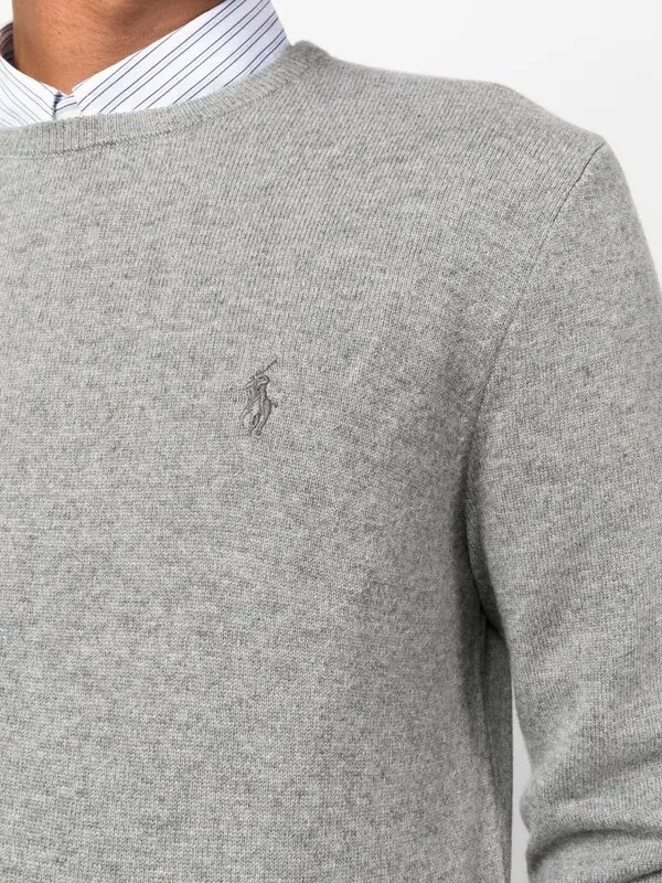 Polo Ralph Lauren Polo Pony Knit Jumper - Grey