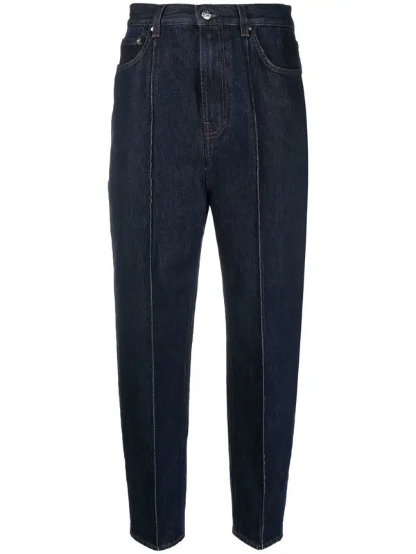 TOTEME High-waist Cropped Jeans