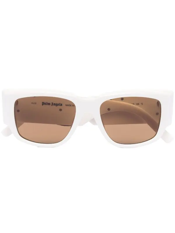 Palm Angels Laguna Cat-eye Sunglasses - White