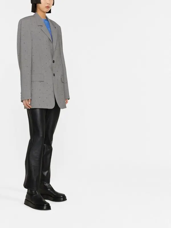 MSGM Notched-lapel Single-breasted Blazer
