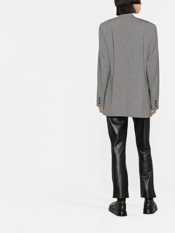 MSGM Notched-lapel Single-breasted Blazer