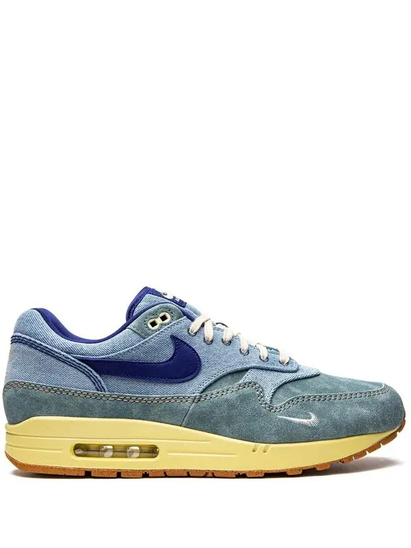 Nike Air Max 1 Premium Dirty Denim Sneakers - Blue