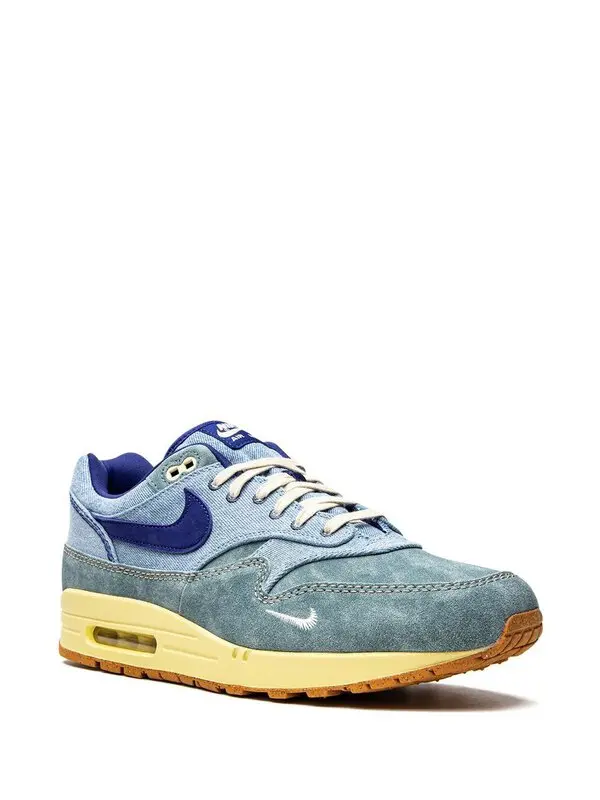 Nike Air Max 1 Premium Dirty Denim Sneakers - Blue