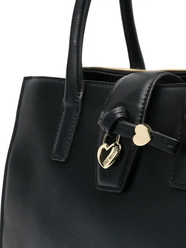 Moschino Logo-charm Tote Bag