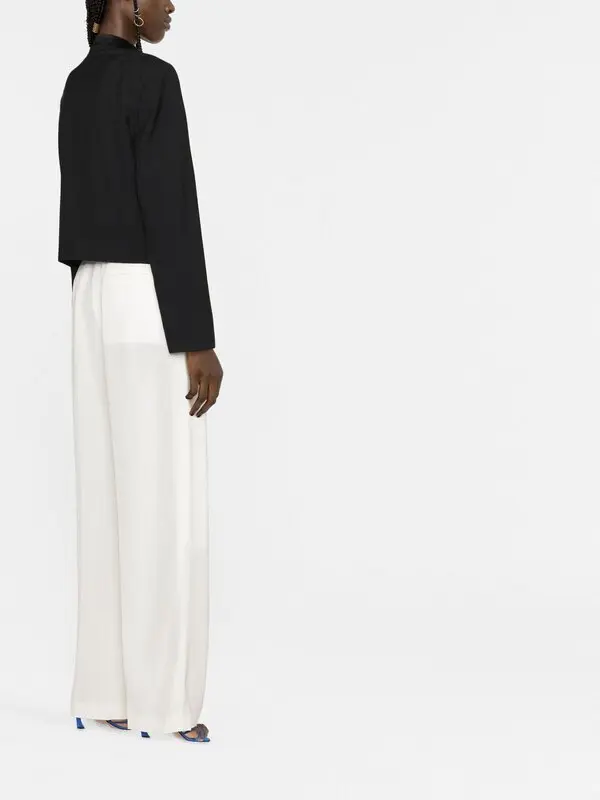 Off-White Single-breasted Cropped Blazer
