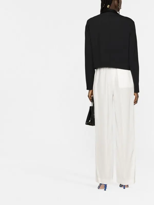 Off-White Single-breasted Cropped Blazer