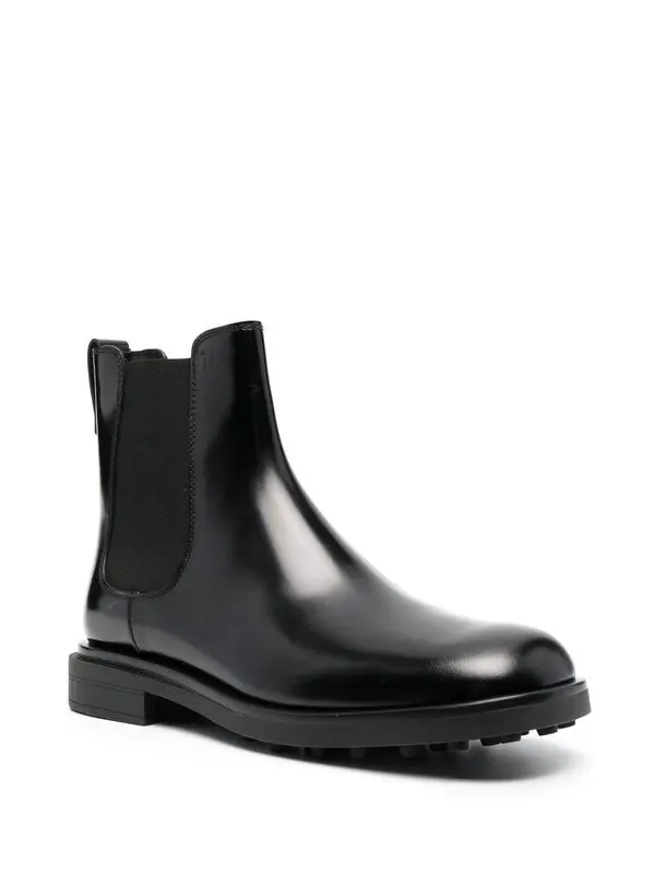 TOD'S Elasticated Ankle Boots - Black