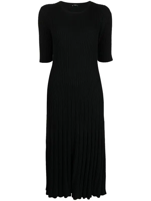 JOSEPH Ribbed-knit Merino Wool Dress