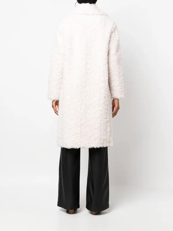 YVES SALOMON Woven Wool Maxi Coat