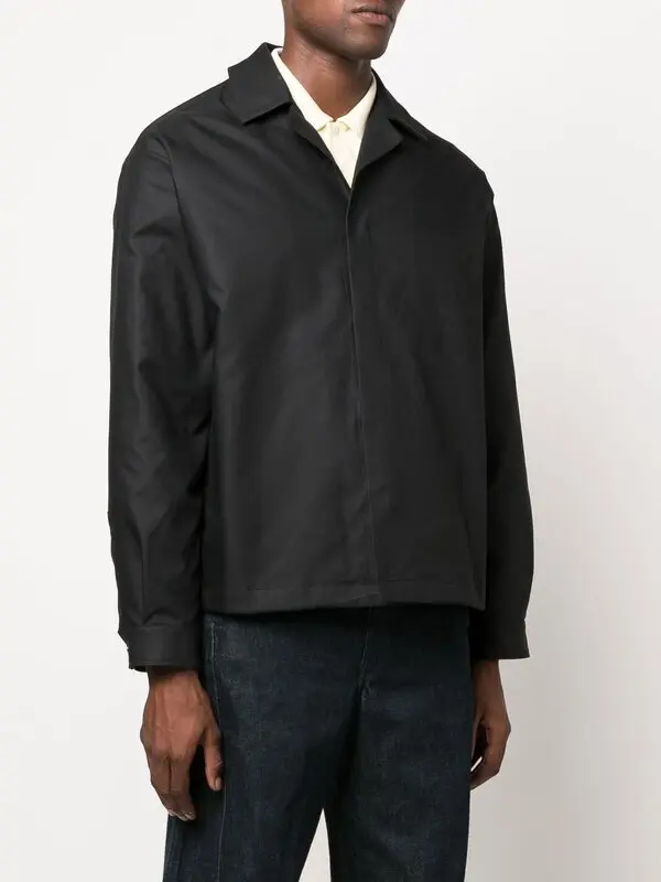 COSTUMEIN Notched-collar Shirt Jacket - Green