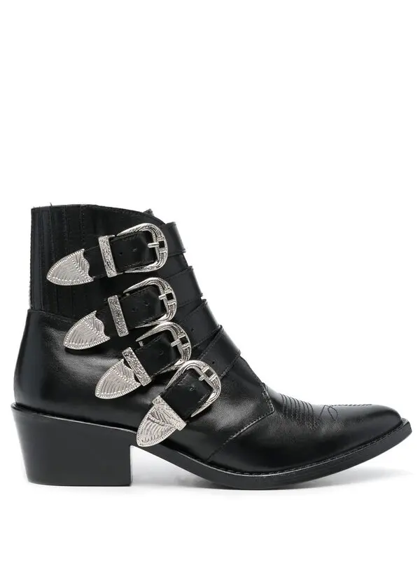 Toga Buckle-strap Boots