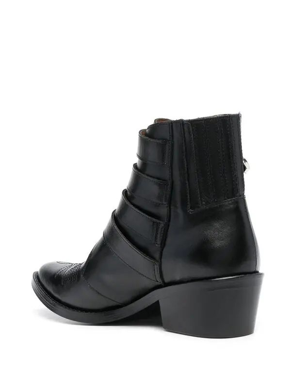 Toga Buckle-strap Boots