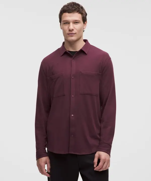 Lululemon Soft Knit Overshirt - Ruby Magic
