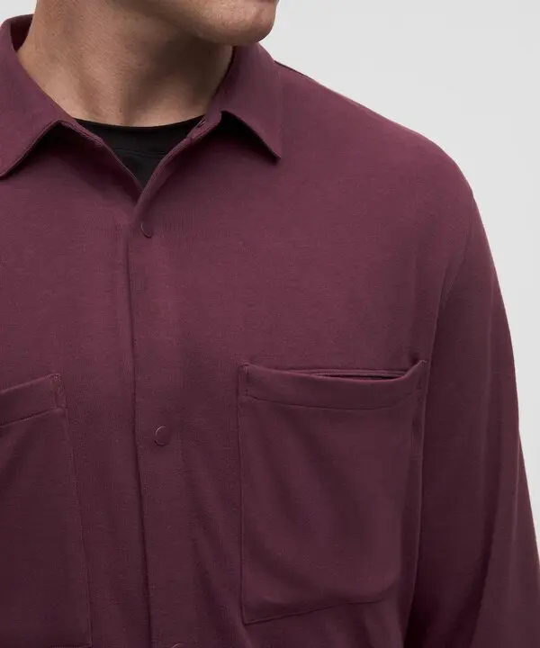 Lululemon Soft Knit Overshirt - Ruby Magic