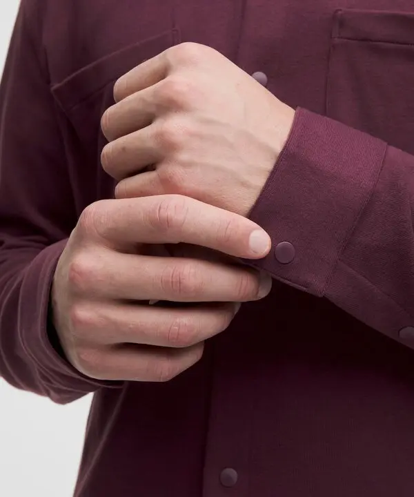 Lululemon Soft Knit Overshirt - Ruby Magic
