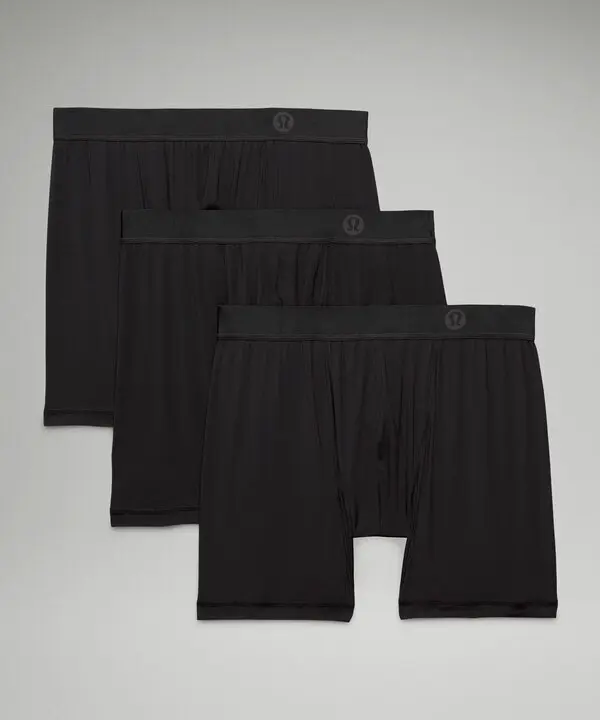Lululemon Always In Motion Boxer 5 - Black/black/black