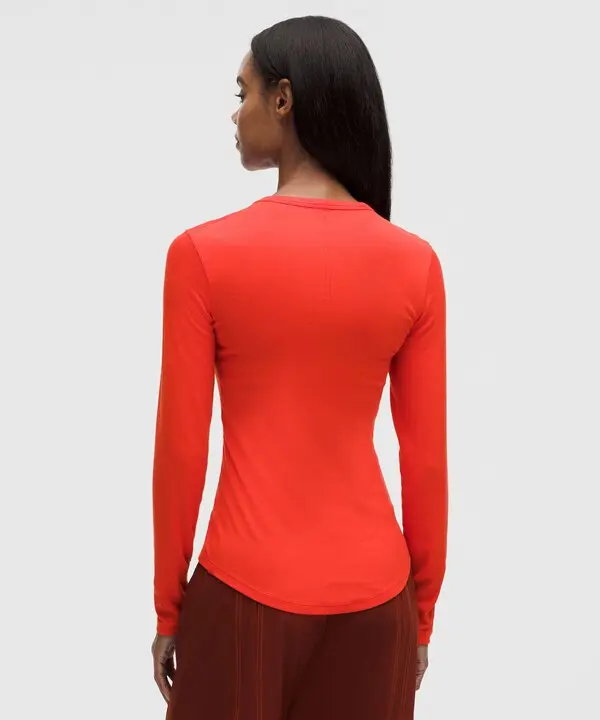 Lululemon Long-sleeve Shirt - Cherry Ember