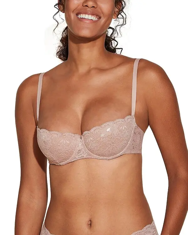 Cosabella Never Say Never Pushie Push-up Bra - Mandorla
