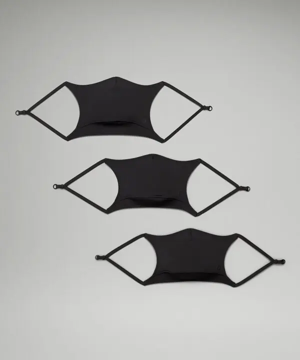Lululemon Ear Loop Face Mask 3 Pack
