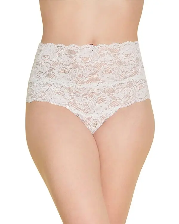 Cosabella Never Say Never High Rise Thong - Moon Ivory