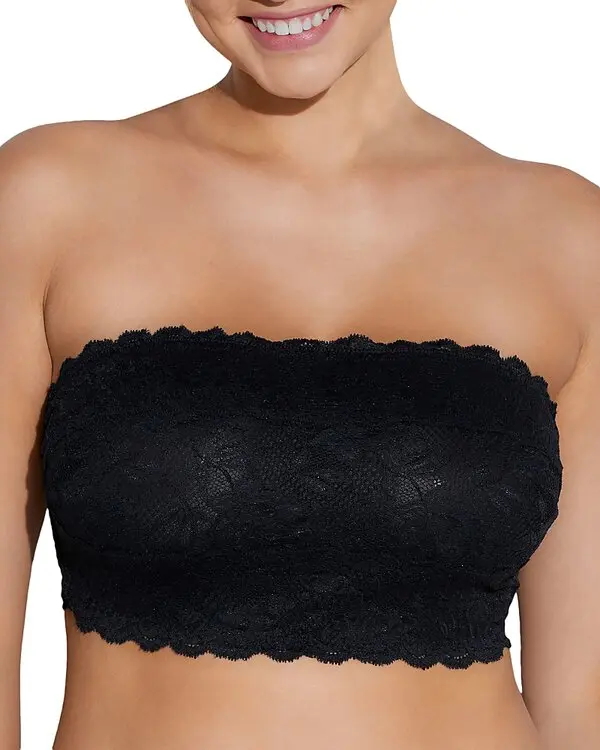 Cosabella Never Say Never Curvy Bandeau Bra - Black