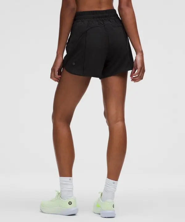 Lululemon Track That High-rise Lined Short 5 - Black