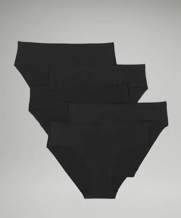 Lululemon Invisiwear Mid-rise Bikini Underwear - Black
