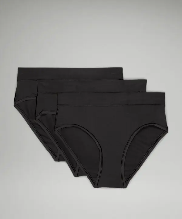 Lululemon Underease High-rise Bikini Underwear - Black