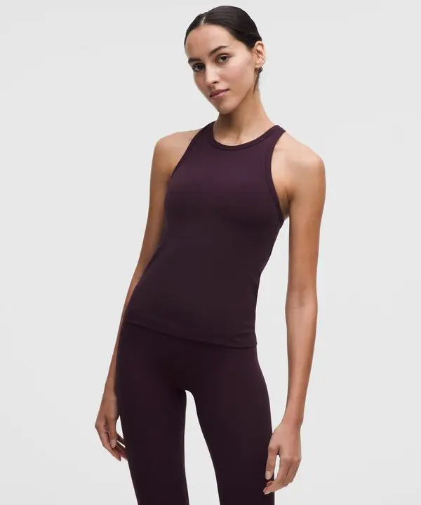 Lululemon Align™ Waist-length Racerback Tank Top - Black Plum