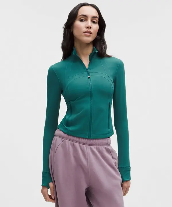 Lululemon Define Cropped Jacket - Deep Marina
