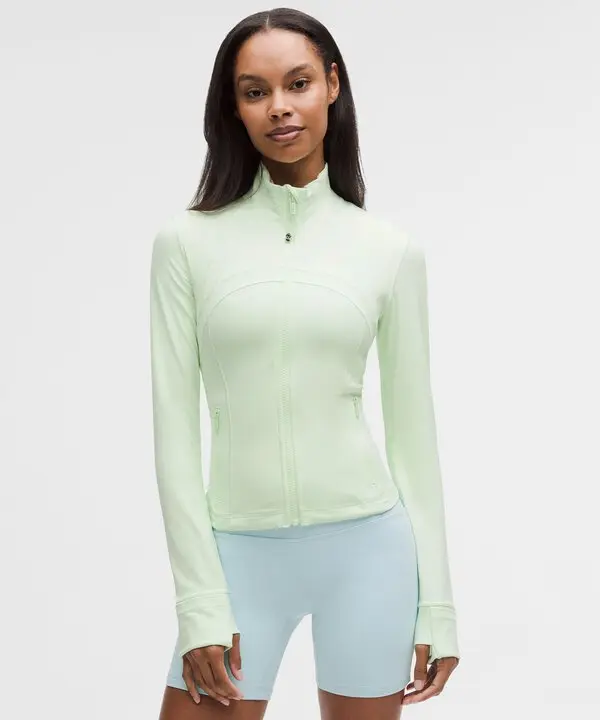 Lululemon Define Cropped Jacket - Matcha Magic