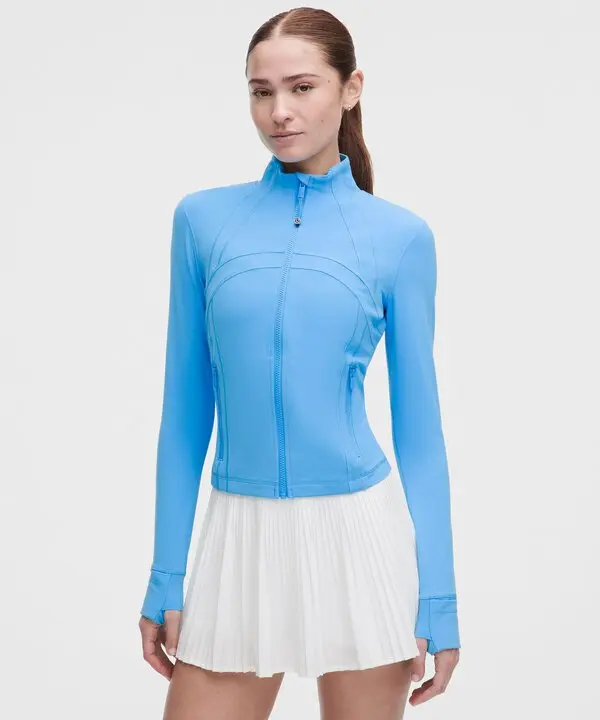 Lululemon Define Cropped Jacket - Ocean Wave