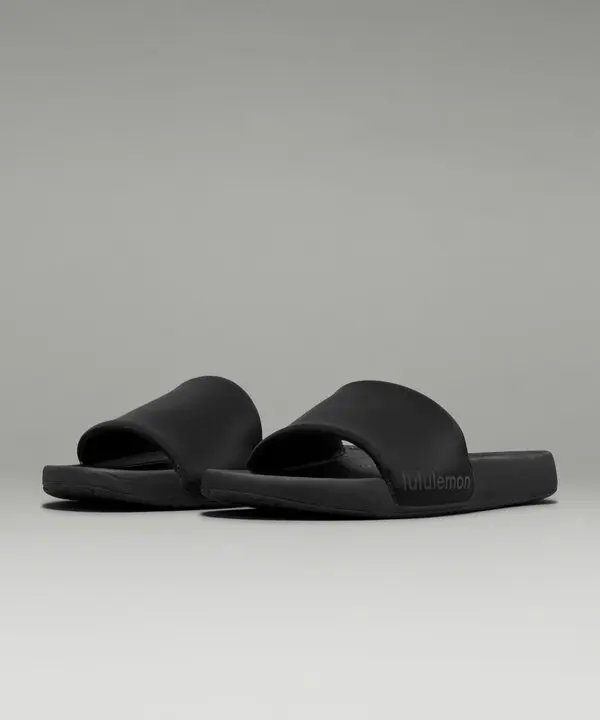 Lululemon Restfeel Slide - Black/graphite Grey