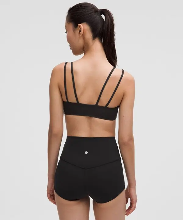 Lululemon Like A Cloud Ribbed Bra - Black