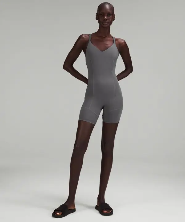Lululemon Lab Nulux And Mesh One-piece 8